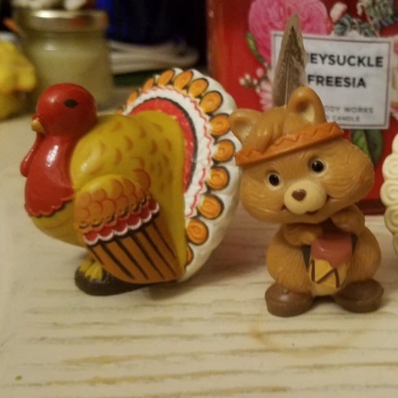 Hallmark | Other | Vintage 3 Thanksgiving Merry Miniatures | Poshmark